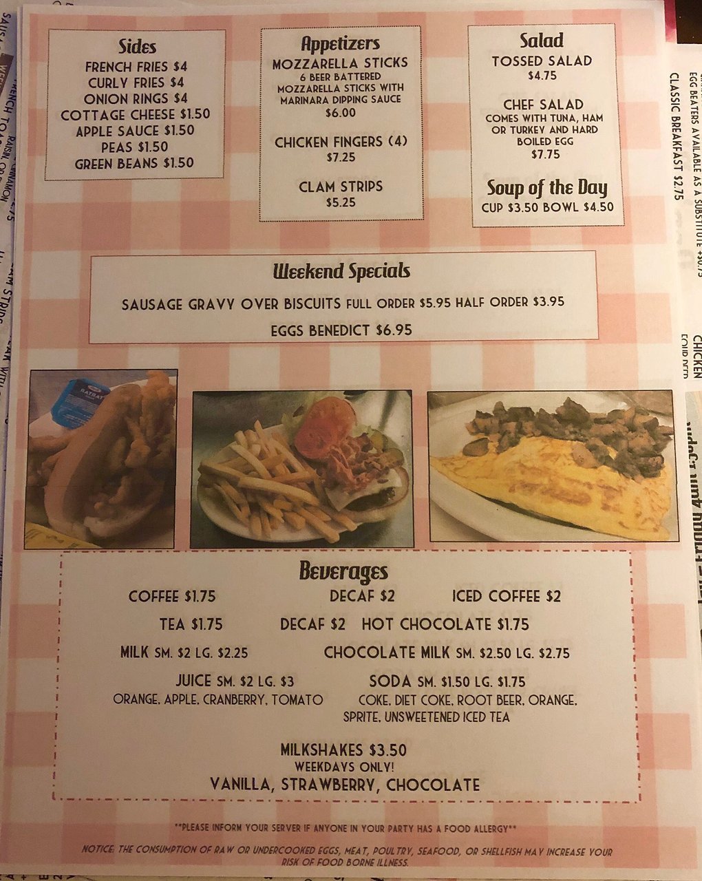 Pops Diner, Canaan | Menu, Photos & Prices | Foodeist