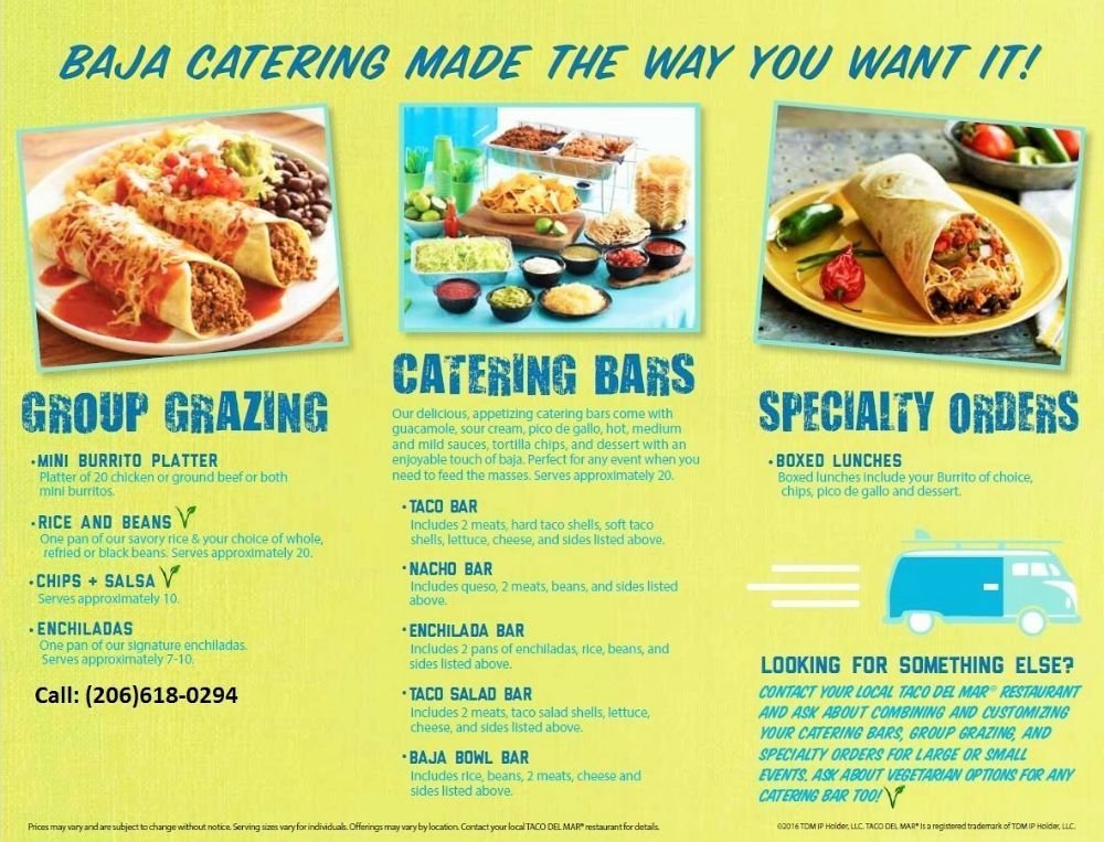 Best Taco Del Mar in George, WA | Ratings, Reviews & Menus