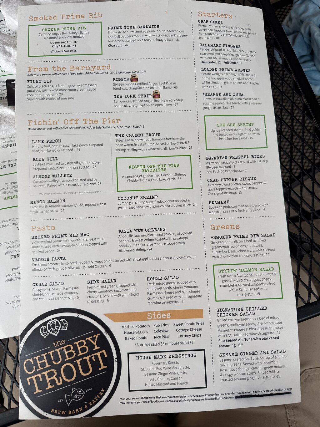 Chubby Trout | Reviews, Menu & Photos | Foodeist