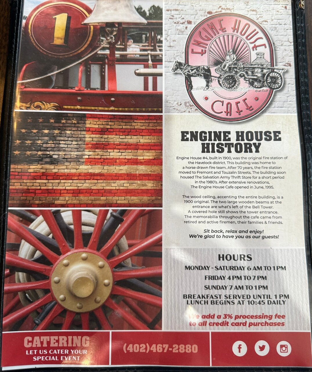 The Engine House Cafe - Lincoln, NE | Menu & Reviews | Foodeist