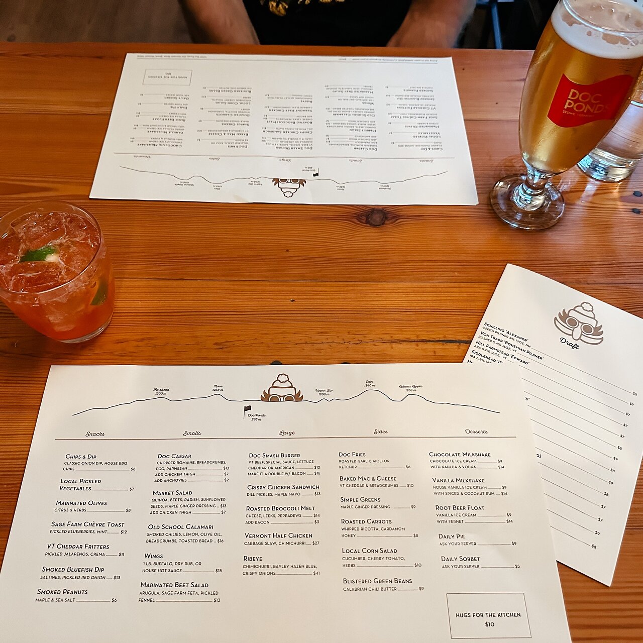 Doc Ponds, Stowe | Menu, Photos & Prices | Foodeist