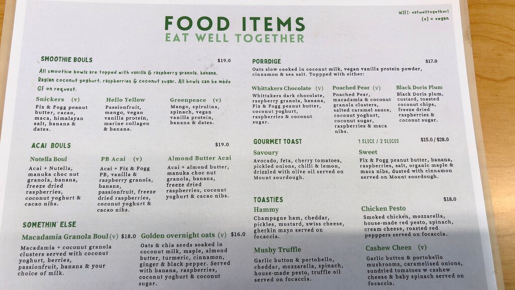 Soul Boul Cafe - Mount Maunganui, New Zealand | Menu & Reviews | Foodeist